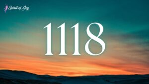 Understanding Angel Number 1118 Meaning - Spirit of Joy