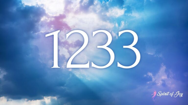 Understanding Angel Number 1233 Meaning - Spirit of Joy