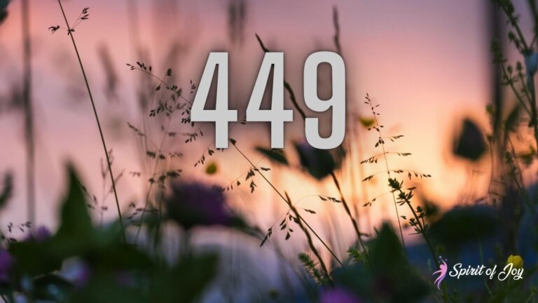 Understanding Angel Number 449 Meaning - Spirit of Joy