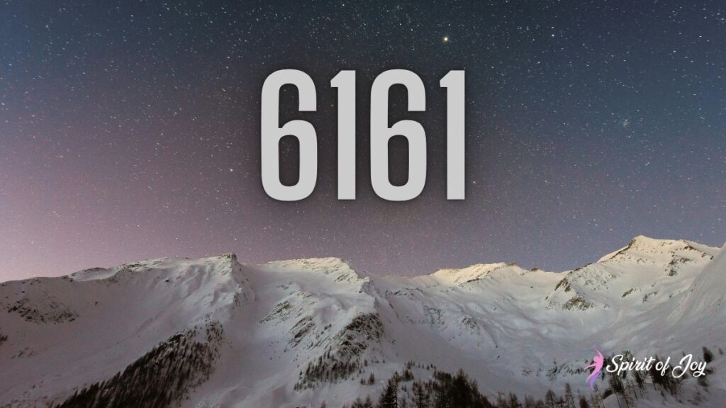 Understanding Angel Number 6161 Meaning - Spirit of Joy