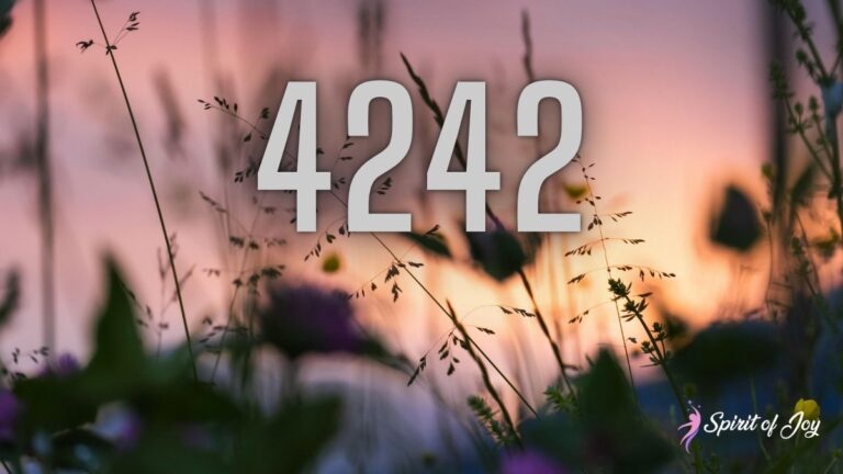 Understanding Angel Number 4242 Meaning - Spirit of Joy