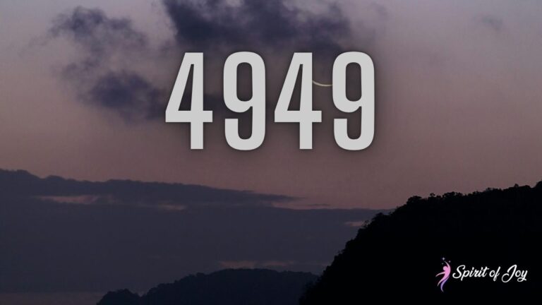Understanding Angel Number 4949 Meaning - Spirit of Joy