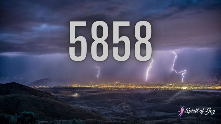 Understanding Angel Number 5858 Meaning - Spirit of Joy