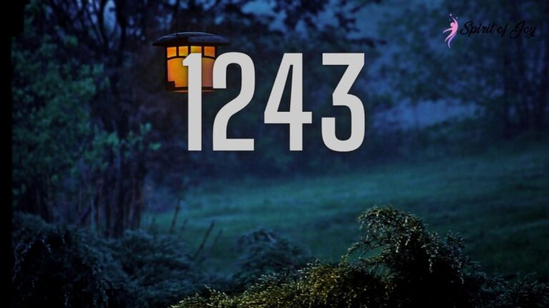 Understanding Angel Number 1243 Meaning - Spirit of Joy