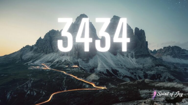 Understanding Angel Number 3434 Meaning - Spirit of Joy