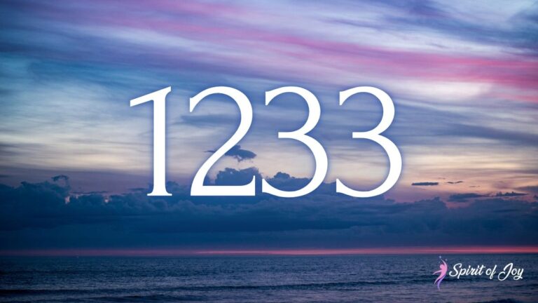 Understanding Angel Number 1233 Meaning - Spirit of Joy