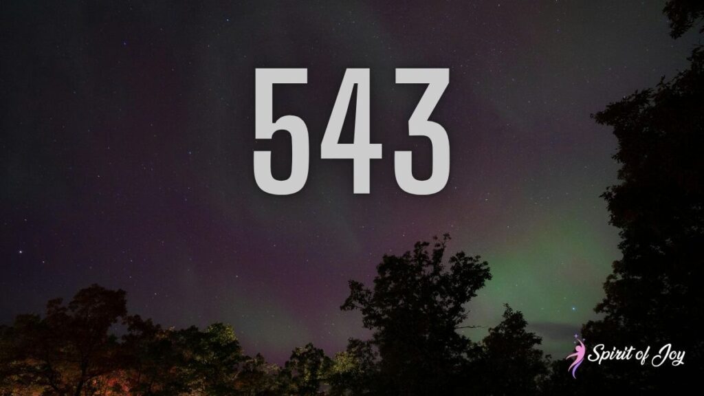 Understanding Angel Number 543 Meaning - Spirit of Joy