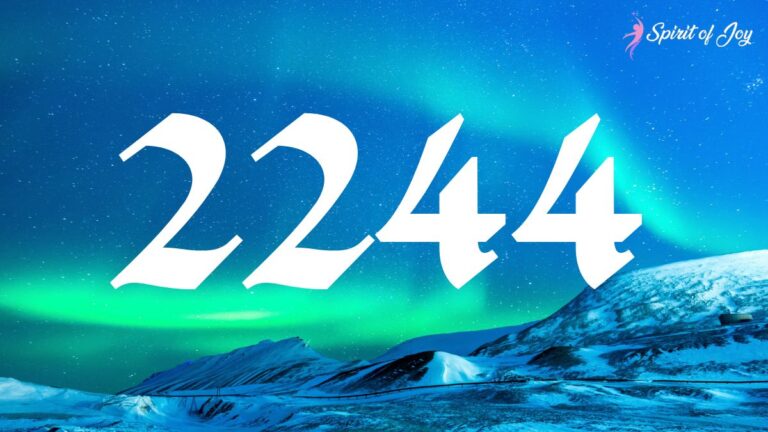 Understanding Angel Number 2244 Meaning - Spirit of Joy