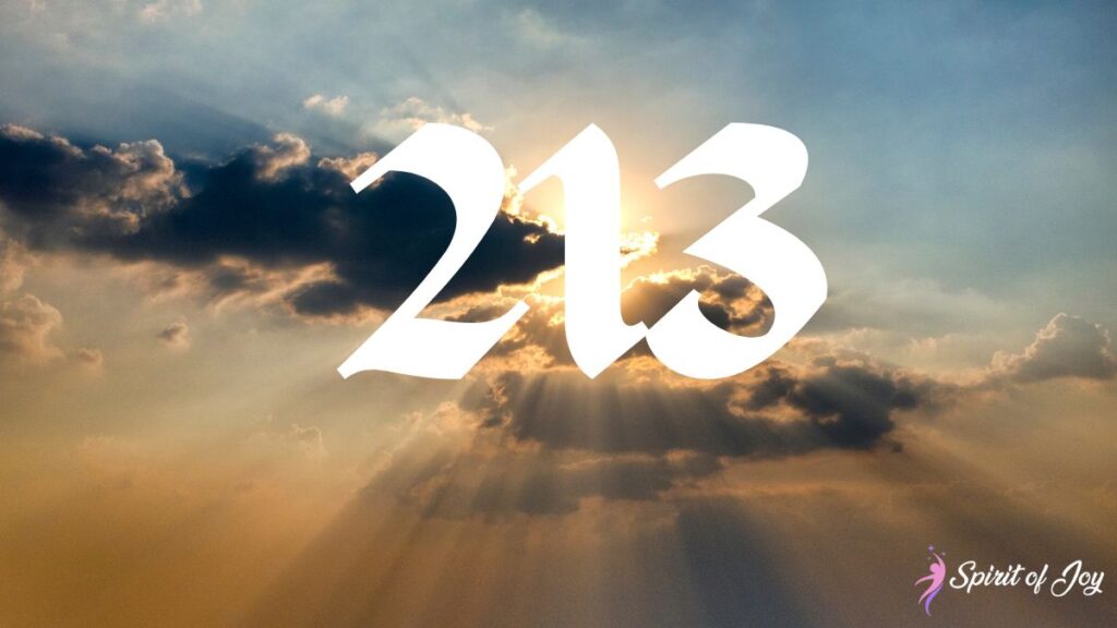 Understanding Angel Number 213 Meaning - Spirit of Joy