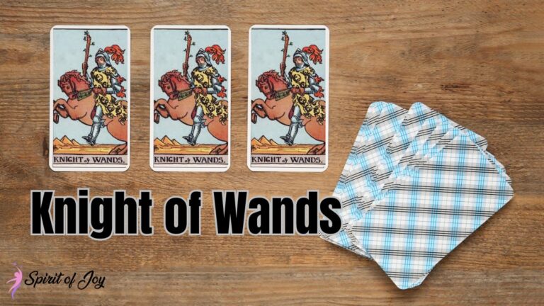 Knight of Wands Tarot Card Meaning - Spirit of Joy